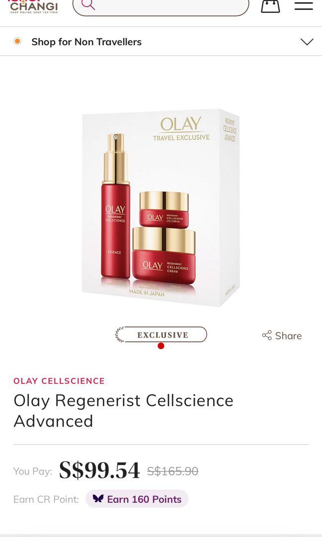 OLAY CELLSCIENCE Olay Regenerist Cellscience Advanced, Beauty ...