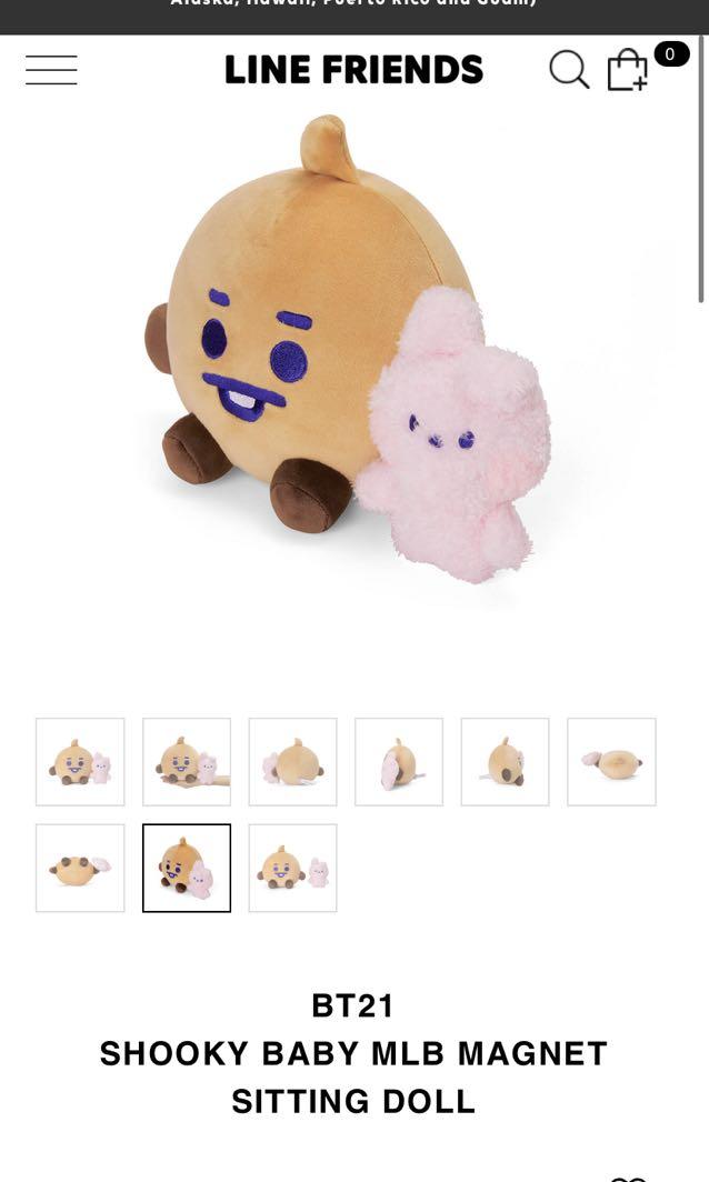 Original BT21 Merch - Shooky, Hobbies & Toys, Toys & Games on Carousell