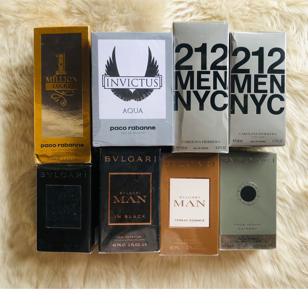 Original Perfumes for Men with Mall Tags, Beauty & Personal Care ...