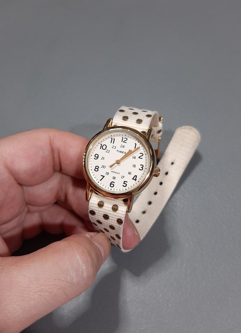 Original Timex Weekender Indiglo Watch, Women's Fashion, Watches ...