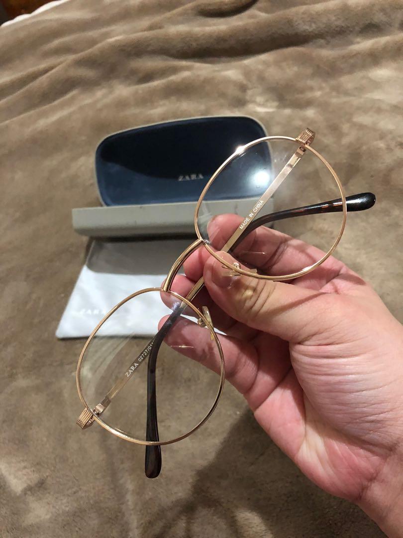 Original Zara Clear Glasses Womens Fashion Watches And Accessories Sunglasses And Eyewear On