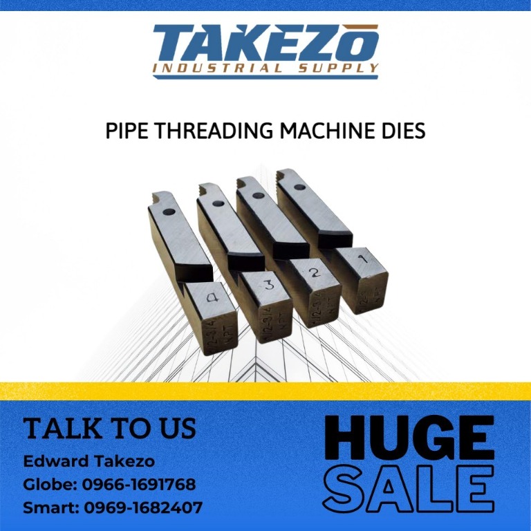 Pipe Threading Machine Dies, Commercial & Industrial, Industrial ...