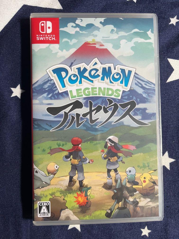 POKEMON LEGENDS ARCEUS JAP VERSION, Video Gaming, Video Games, Nintendo ...