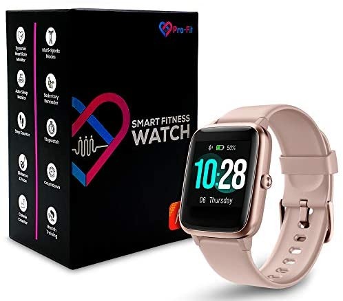 Pro-Fit Move VeryFitPro Smart Watch IP68 Waterproof Fitness Tracker ...
