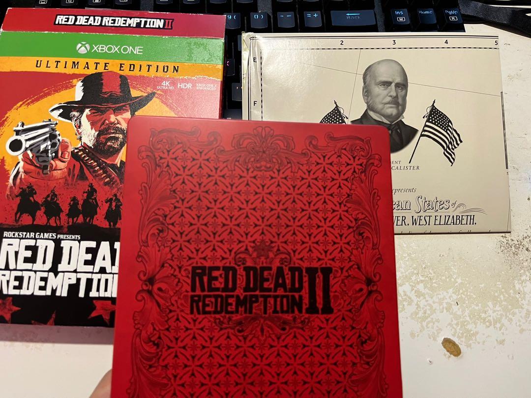 Red Dead Redemption2 RDR2 Iron box version xbox game, Video Gaming ...