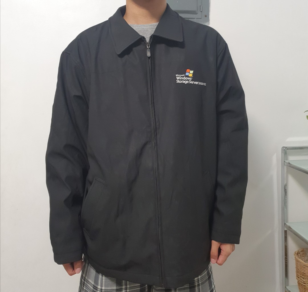 Retro Microsoft Windows Server uniform Jacket, Men's Fashion, Coats ...