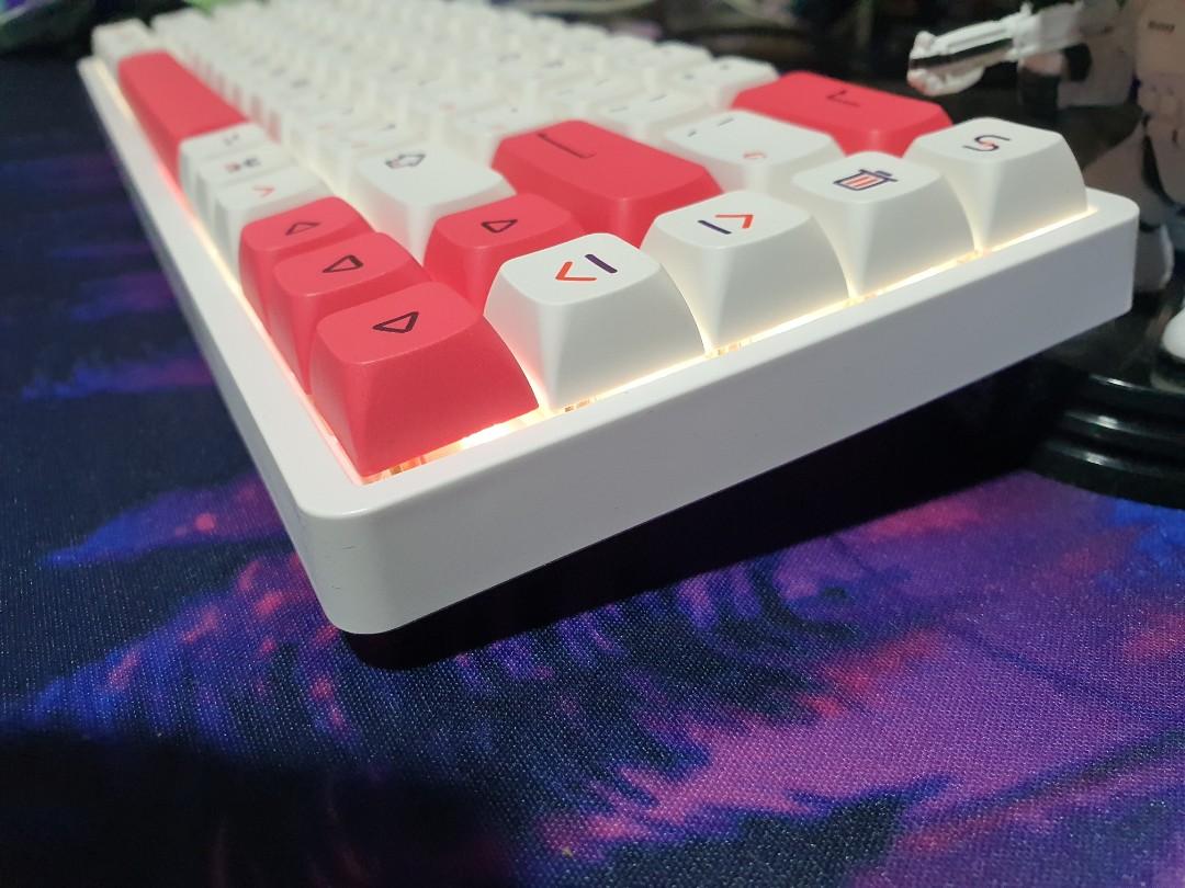 RK68 modded custom 65% keyboard, Computers & Tech, Parts & Accessories ...