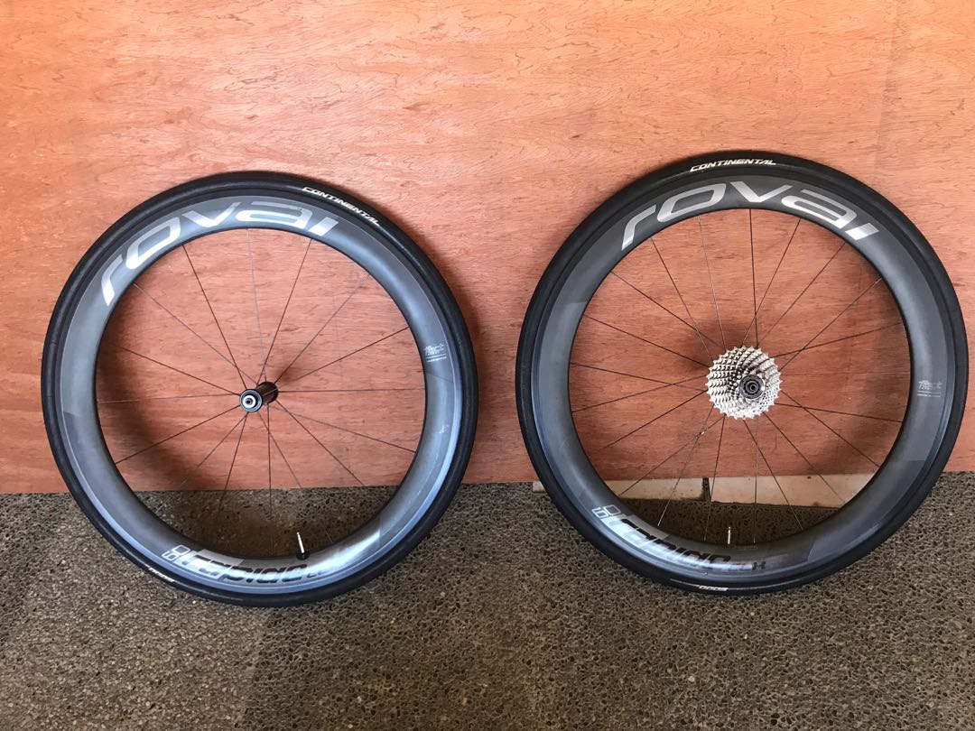 Roval Rapide CLX 60 wheelset carbon, Sports Equipment, Bicycles & Parts ...