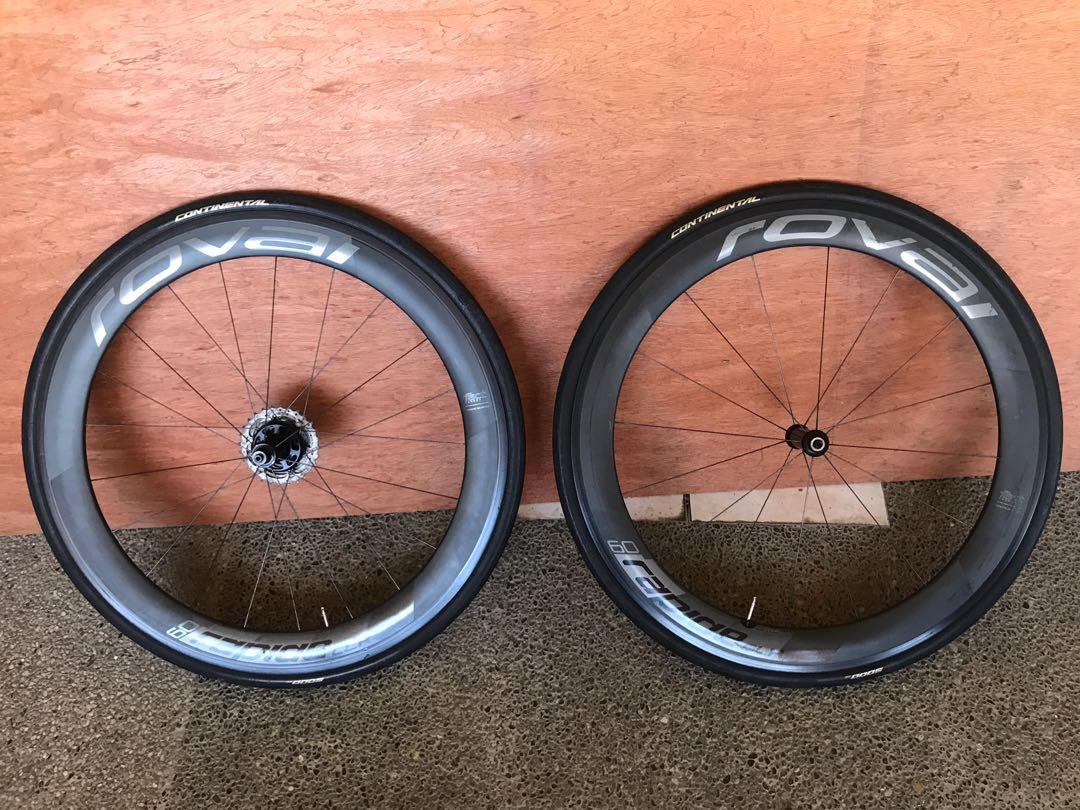 Roval Rapide CLX 60 wheelset carbon, Sports Equipment, Bicycles & Parts, Bicycles on Carousell