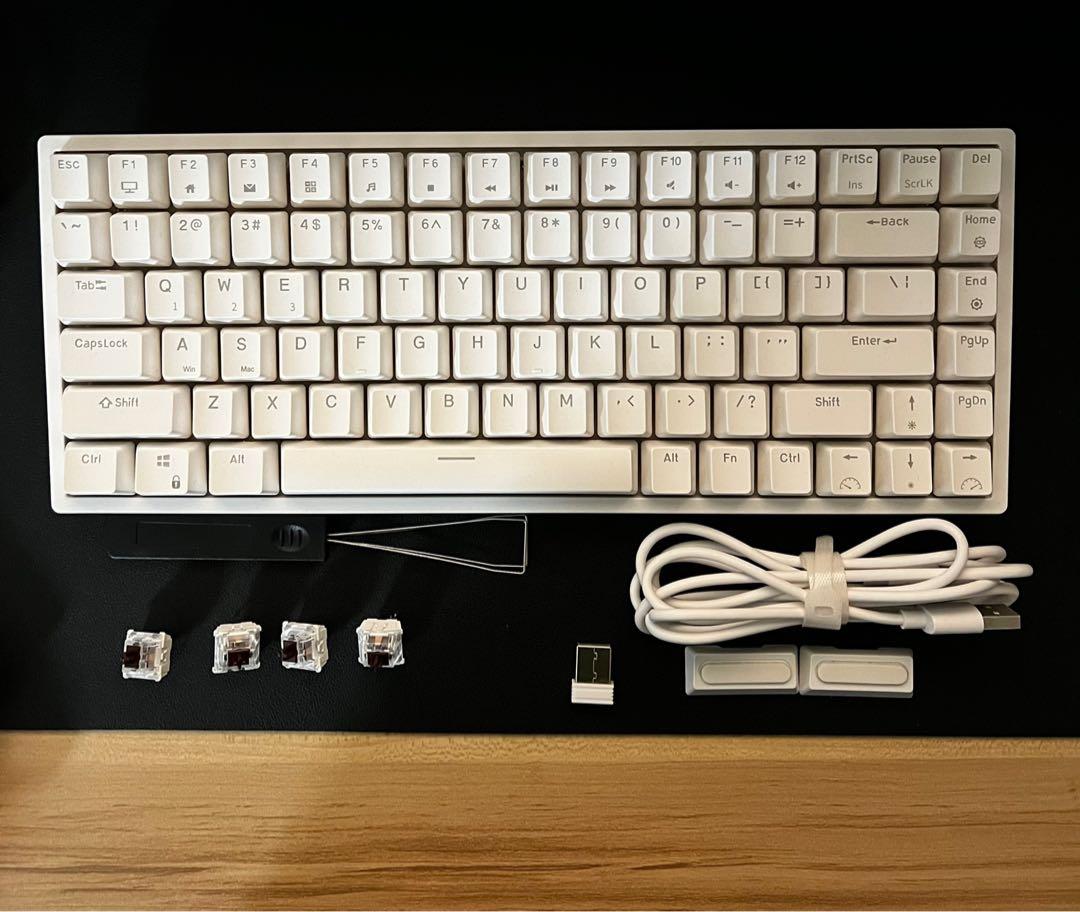 Royal Kludge 84 Hot swappable RBG Mechanical Keyboard Bluetooth - 84 ...