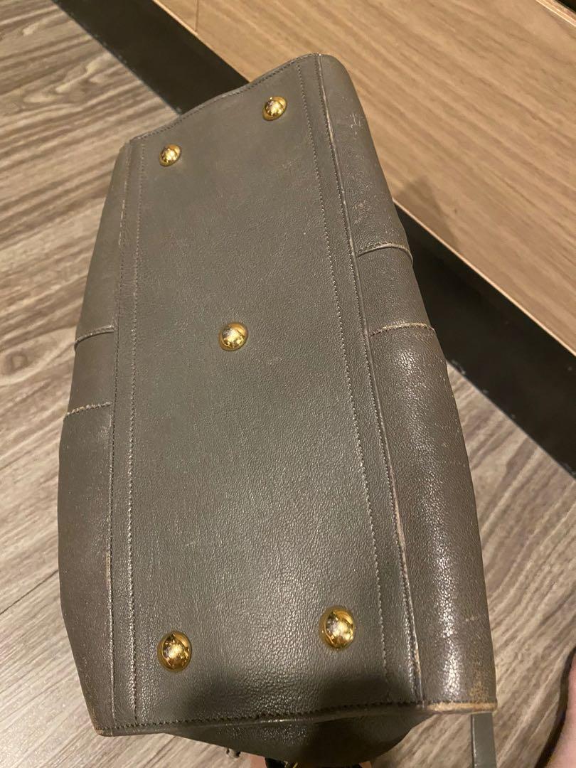 Saint Laurent YSL tote in grey, Women's Fashion, Bags & Wallets, Tote ...