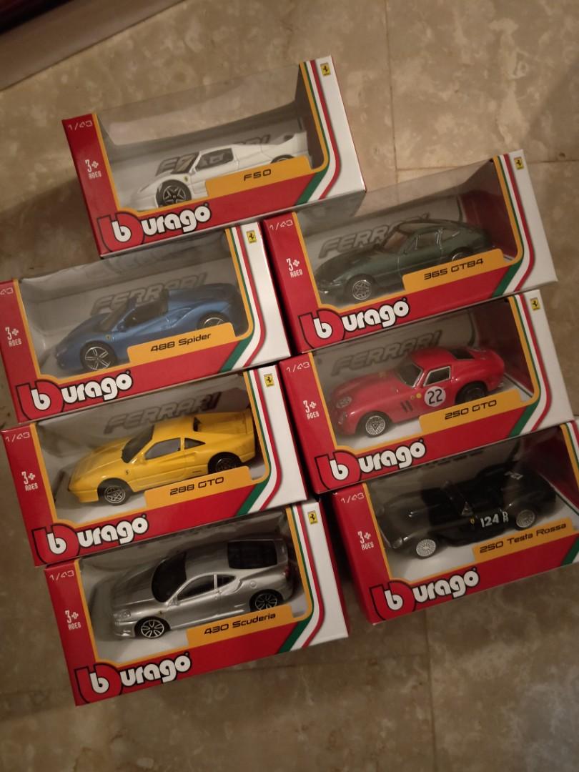 SHELL Racing Garage Ferrari Race & Play Track Bburago, Hobbies & Toys ...