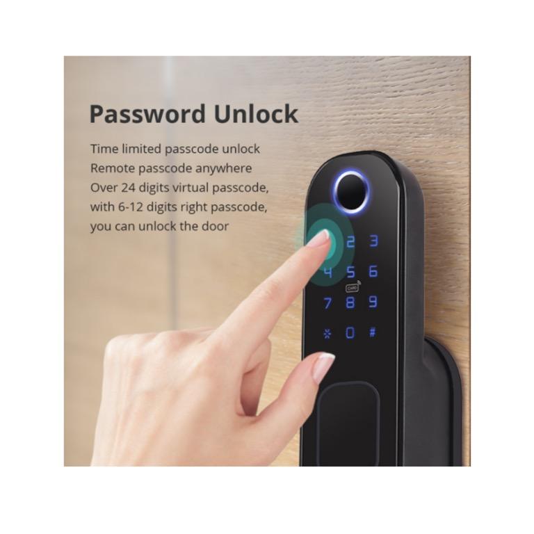 Smart Gate Lock with Door Sensor - Smart Home Automation Living! Smart ...