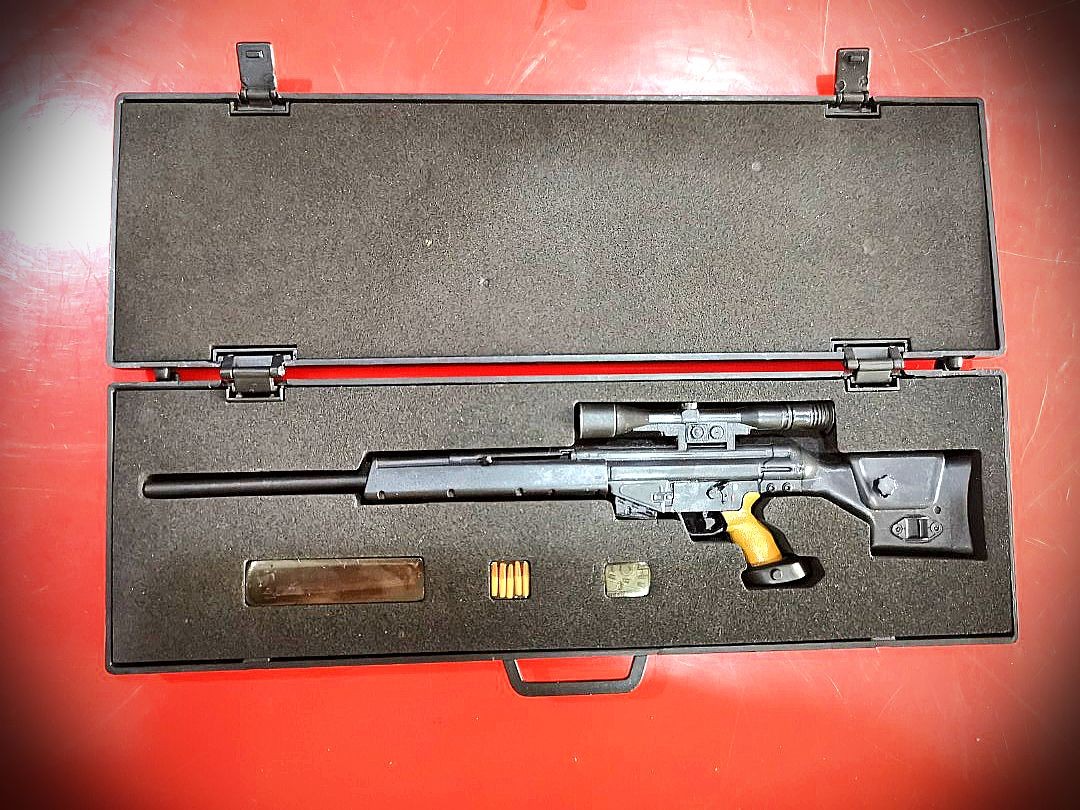 Sniper Rifle PSG1 (Moveable Parts) 1/6 Scale, Hobbies & Toys, Toys ...