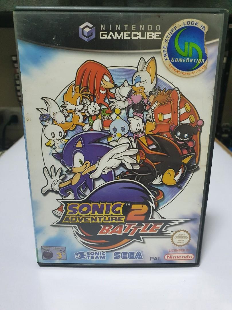 Sonic Adventure 2 Battle (Nintendo, Gamecube pal), Video Gaming, Video ...