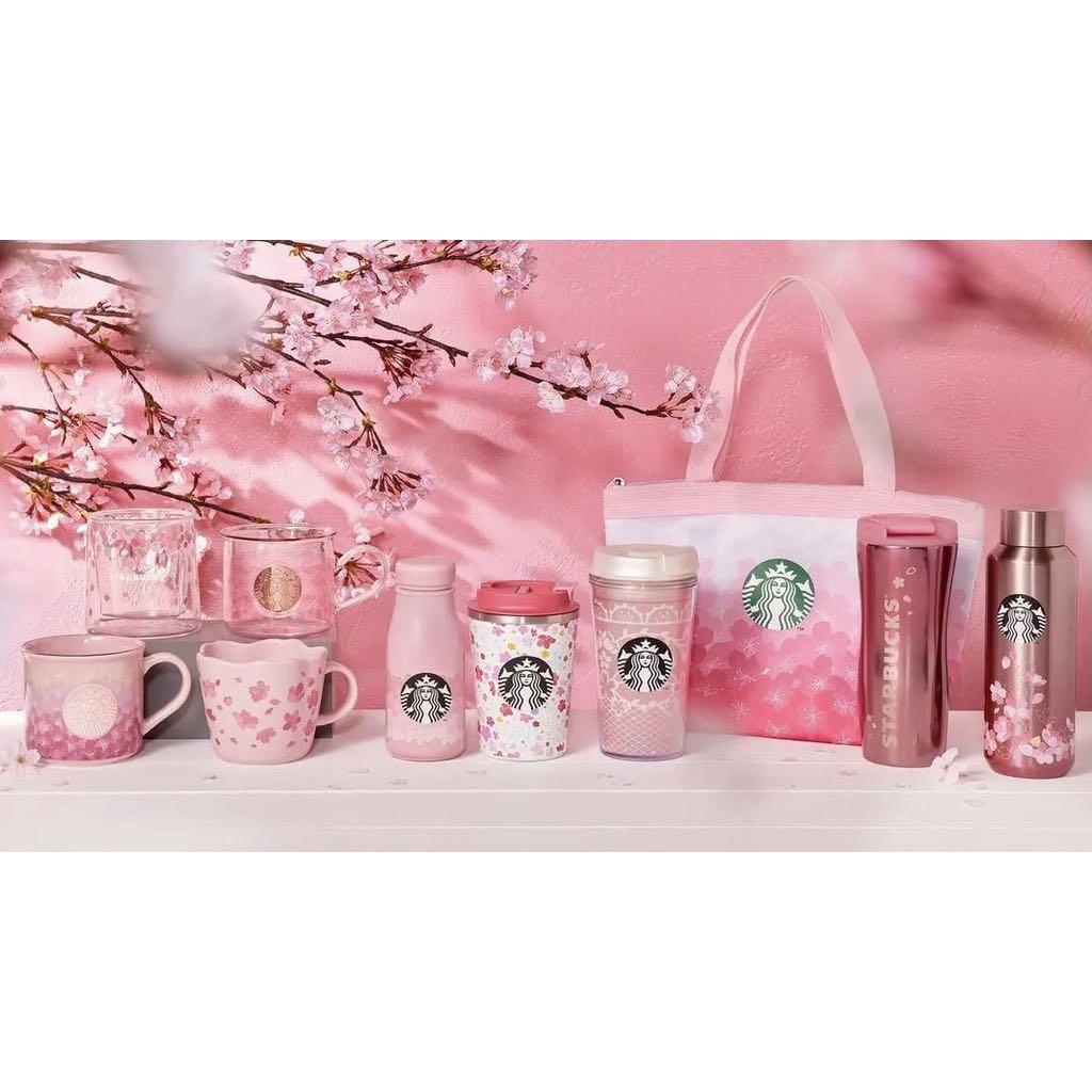 Starbucks Japan sakura 2022 edition, Furniture & Home Living, Kitchenware & Tableware, Water ...