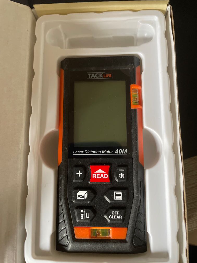 TACKLIFE Test Measure & Inspect laser distance meter, Furniture & Home ...