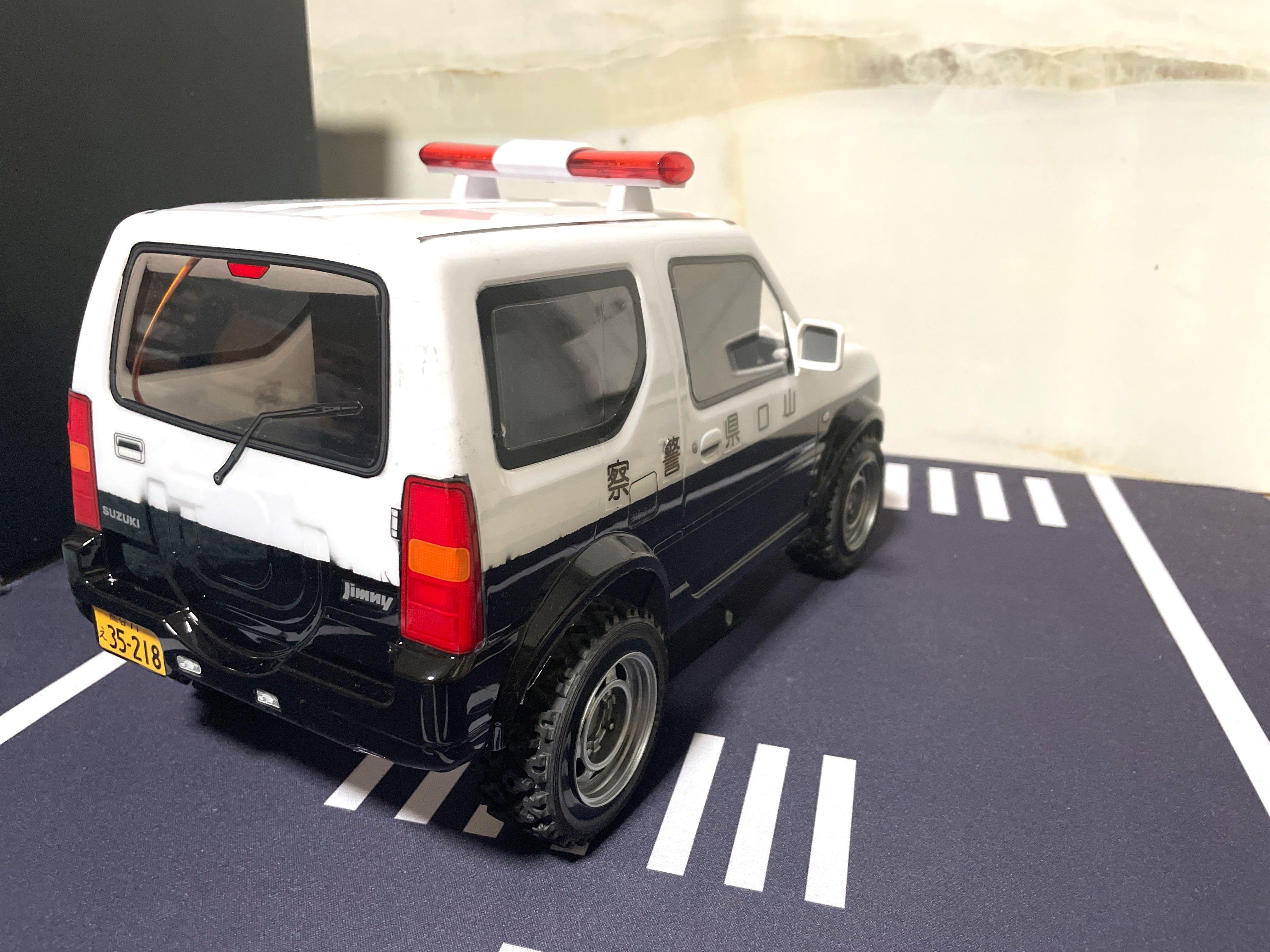 Tamiya Rc 1/10 Suzuki Jimny Police Car Body shell only, Hobbies & Toys ...