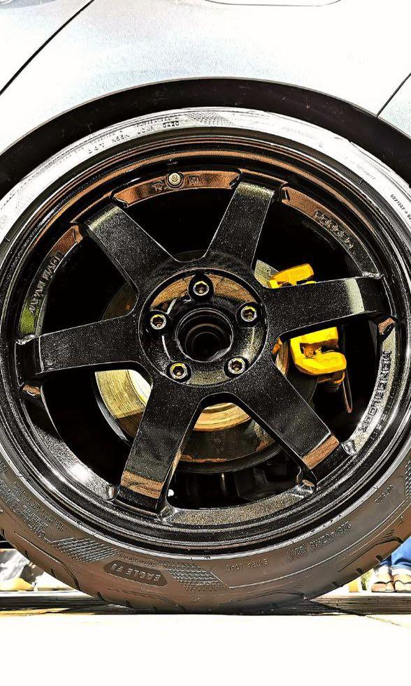 TE37 Replica, Car Accessories, Tyres & Rims on Carousell