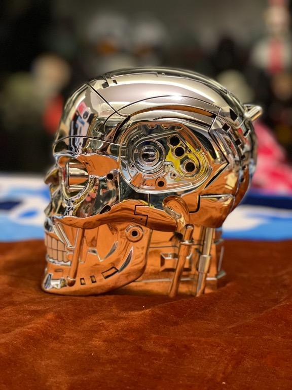 TERMINATOR EXO-SKELETON HEAD CONTAINER. NEW., Hobbies & Toys, Toys ...