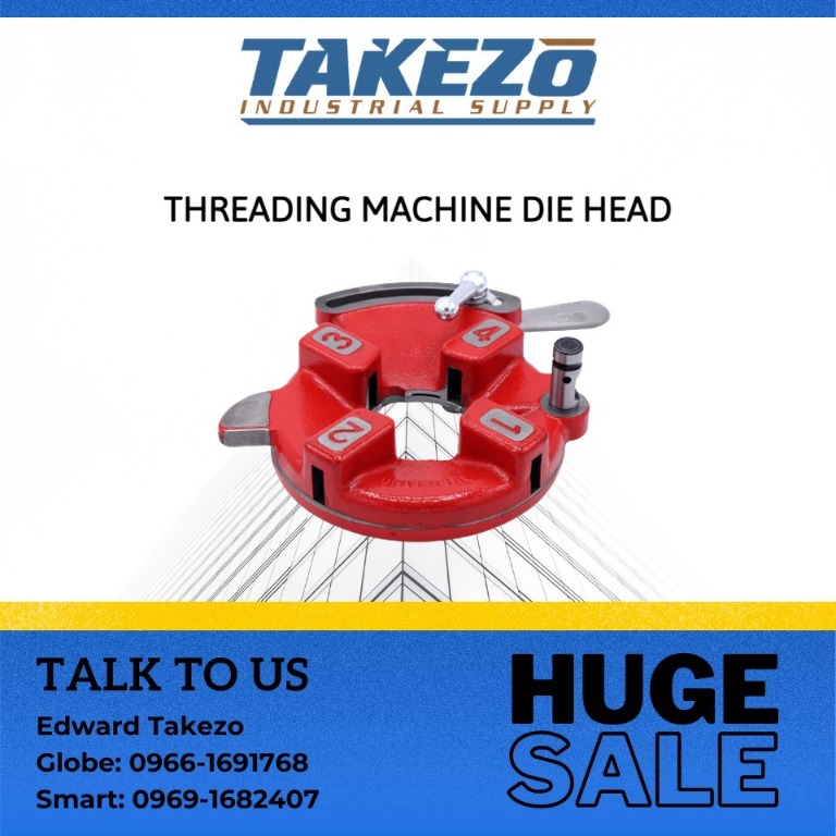Threading Machine Die Head, Commercial & Industrial, Industrial ...