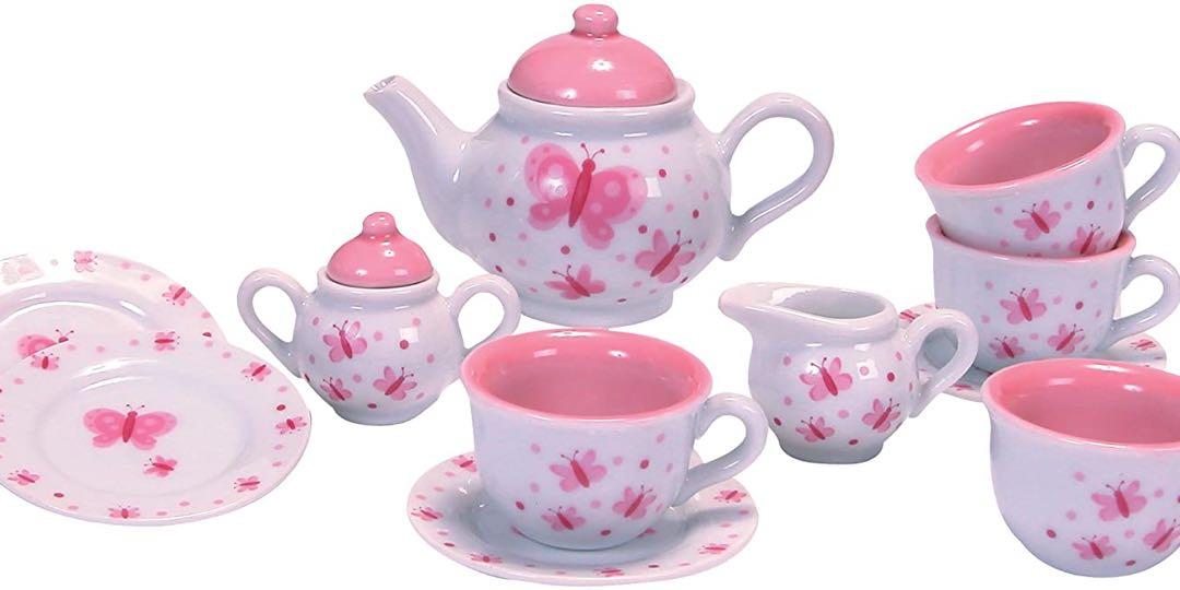 Toy Porcelain Tea Set, Babies & Kids, Infant Playtime on Carousell