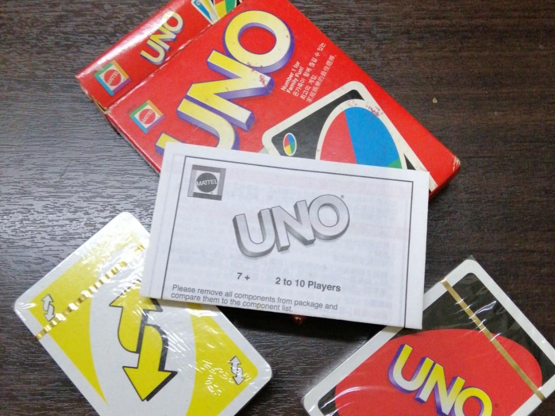 UNO family card game, Hobbies & Toys, Toys & Games on Carousell