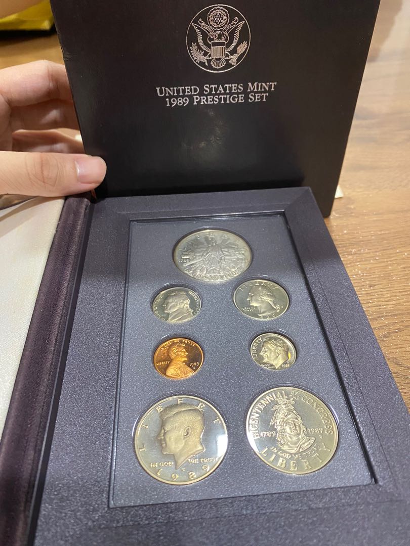 US 1989 Prestige Set Coins, Hobbies & Toys, Memorabilia & Collectibles ...