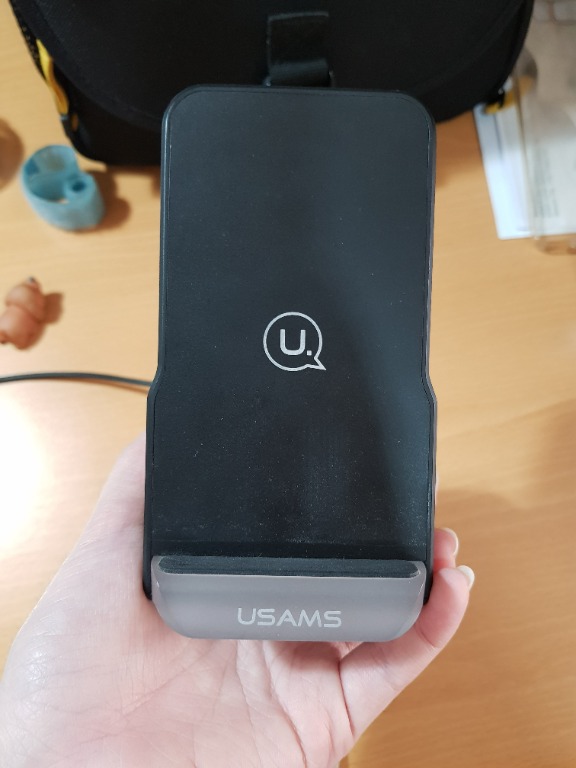 USAMS Wireless Charging Dock, Mobile Phones & Gadgets, Mobile & Gadget ...