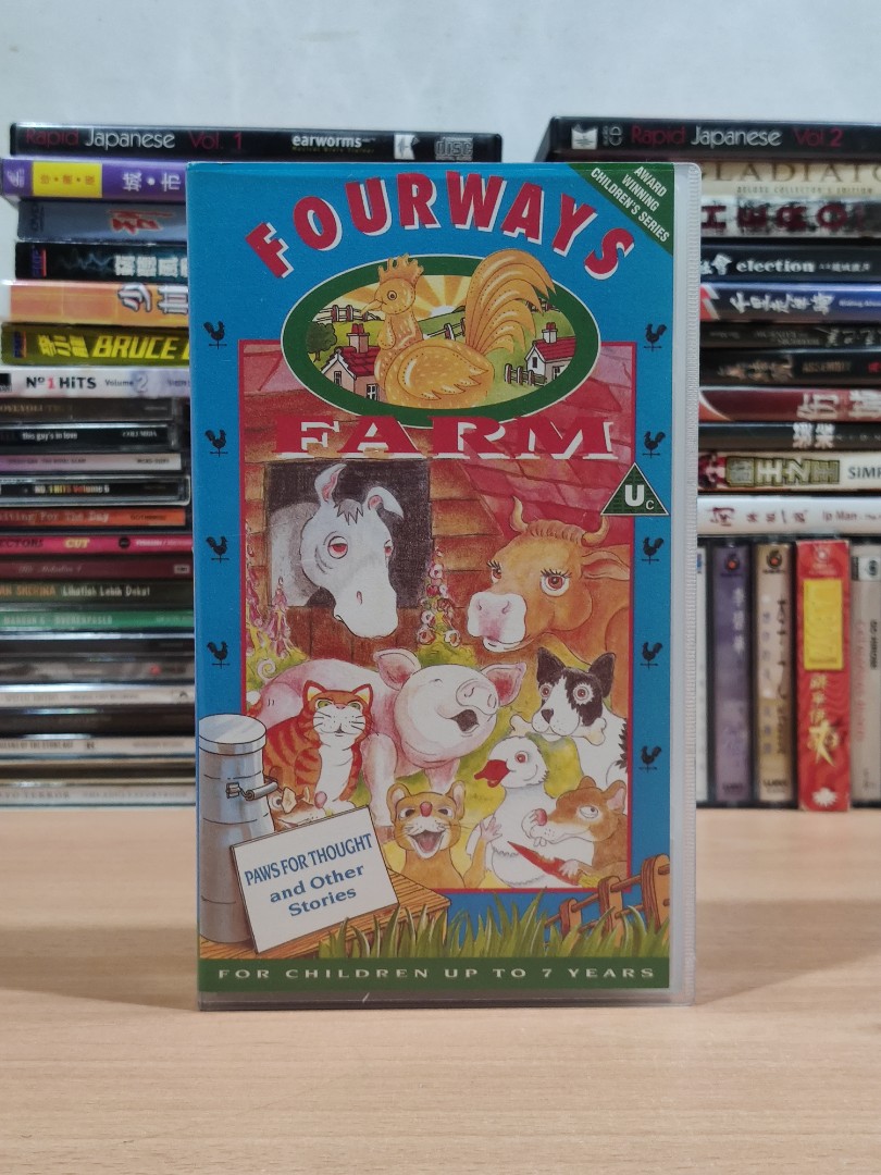 (VHS) Fourways Farm, Hobbies & Toys, Music & Media, CDs & DVDs on Carousell
