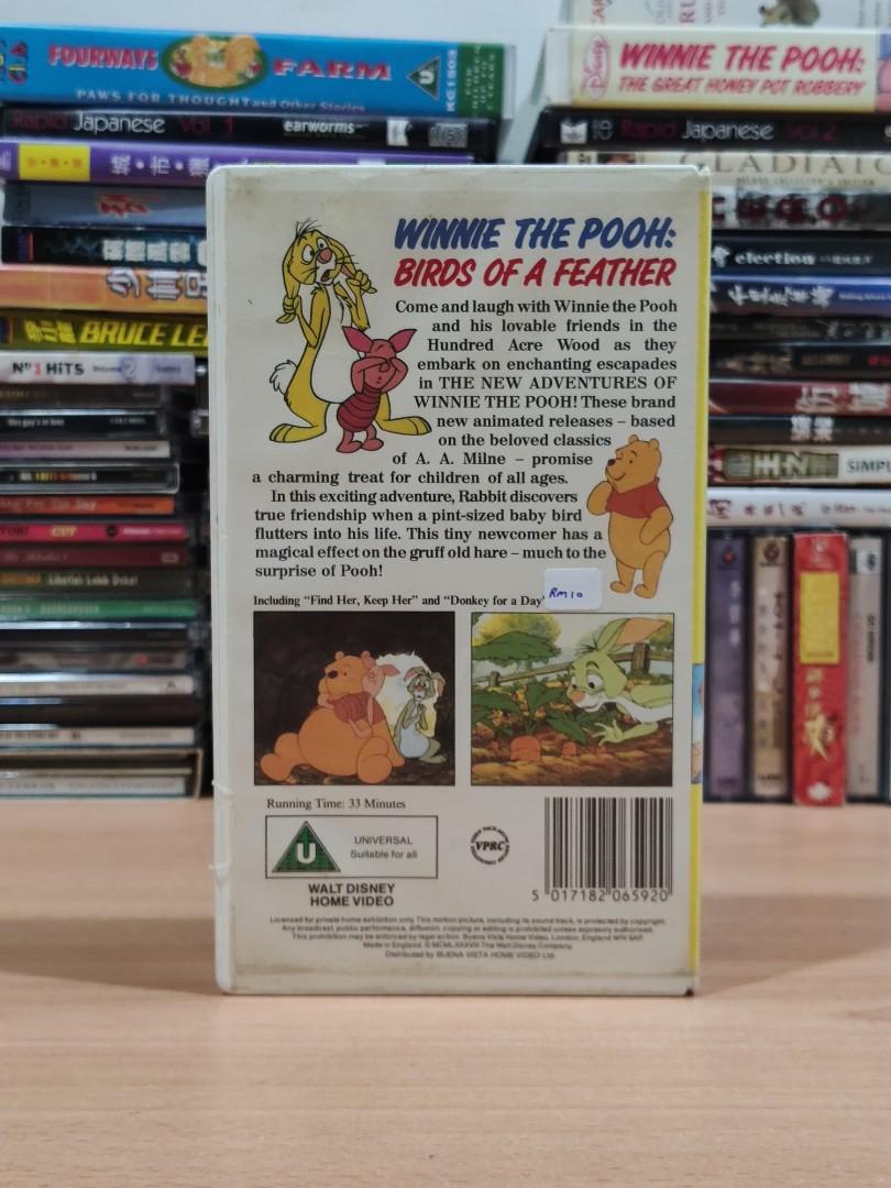 (VHS) The New Adventures Of Winnie The Pooh: Birds Of A Feather ...