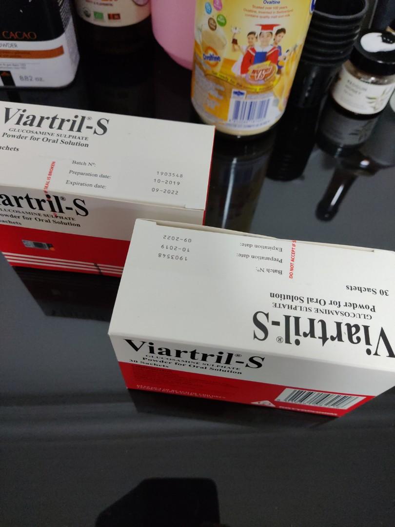 Viartril-s glucosamine sachet, Health & Nutrition, Health Supplements ...