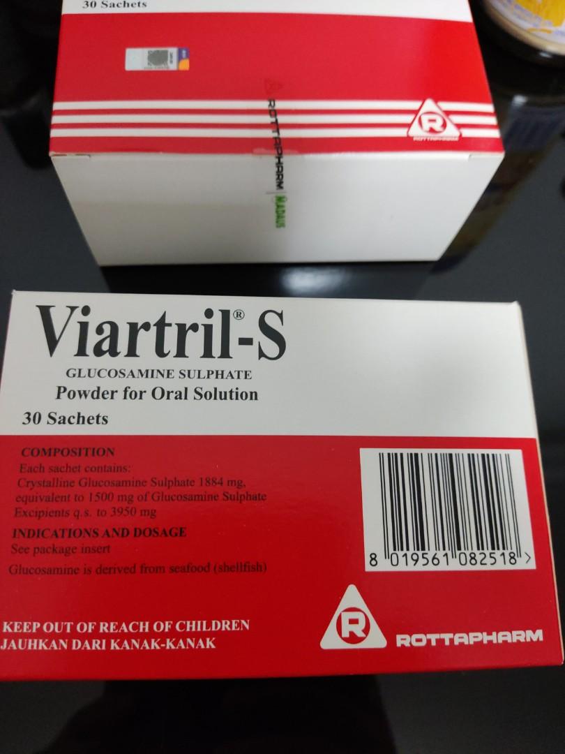 Viartril-s glucosamine sachet, Health & Nutrition, Health Supplements ...