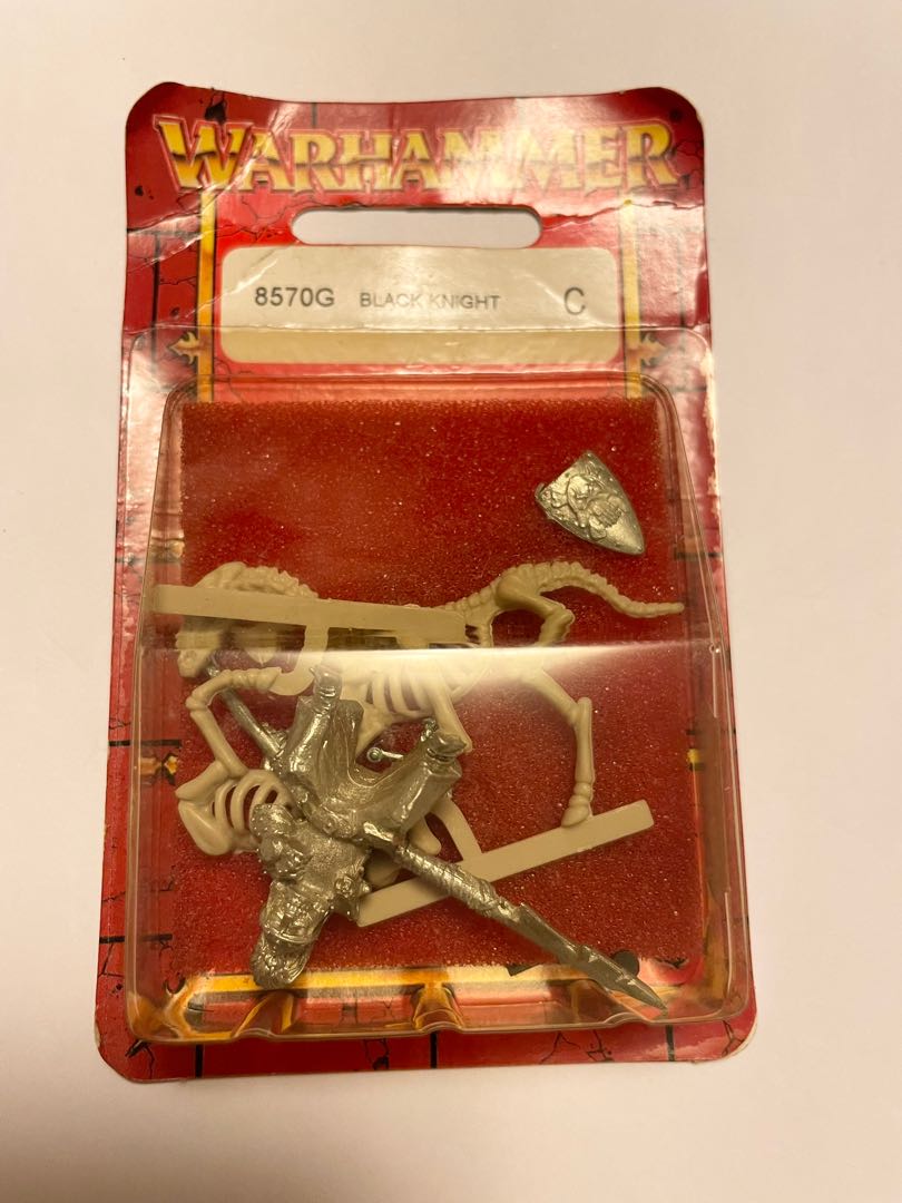 Warhammer War hammer Undead Black Knight, 興趣及遊戲, 玩具 & 遊戲類 - Carousell