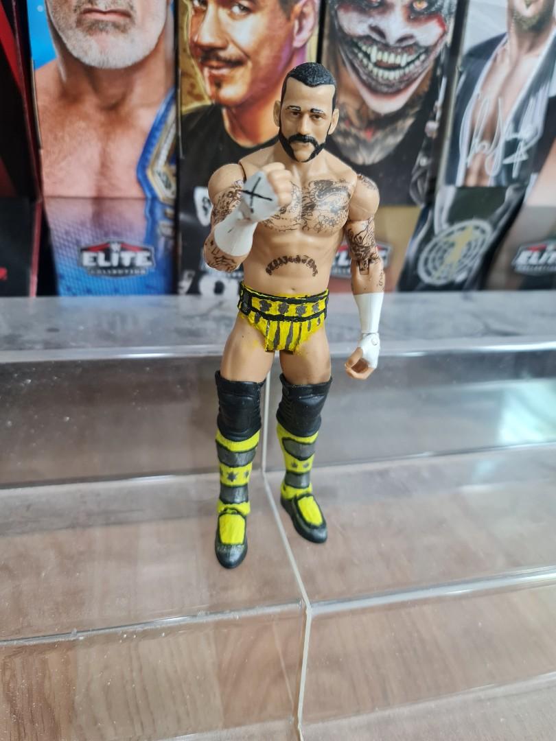 WWE Custom - CM Punk, Hobbies & Toys, Toys & Games on Carousell