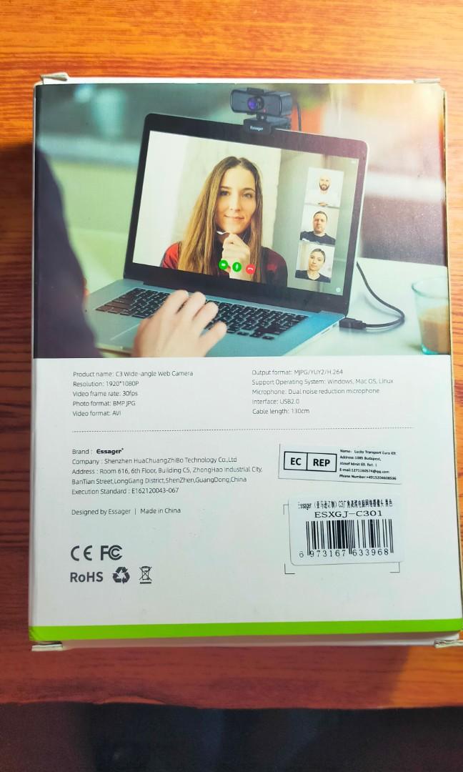 1080P Prostream Webcam FOR SALE (Complete set), Computers & Tech, Parts ...