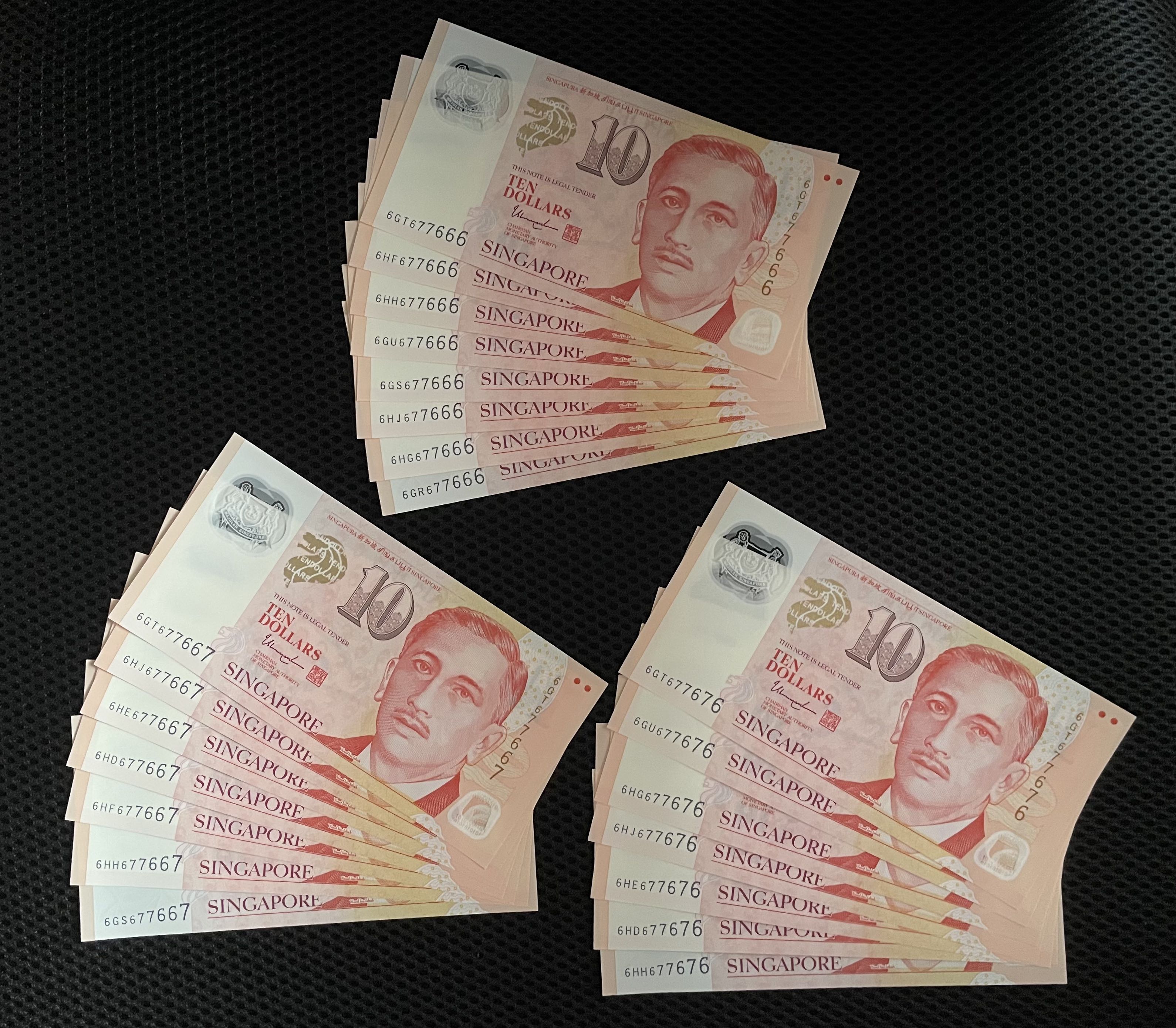 $10 Note (Nice Numbers), Hobbies & Toys, Memorabilia & Collectibles ...