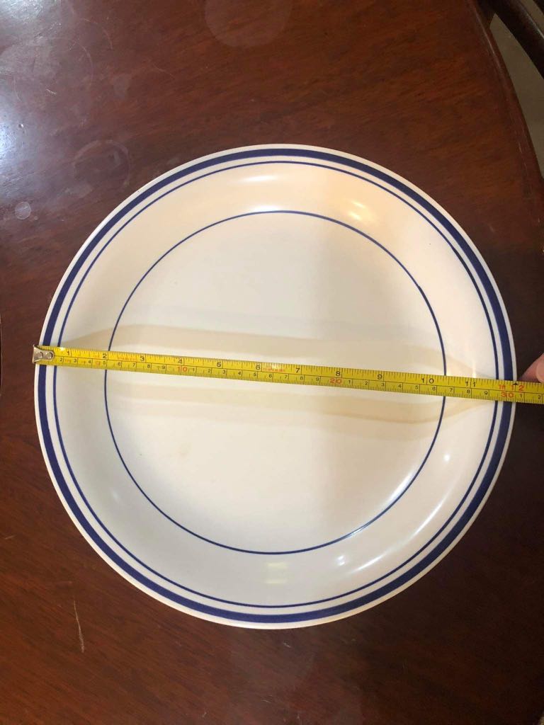 12 inches dinner plates 30pcs available, Furniture & Home Living ...