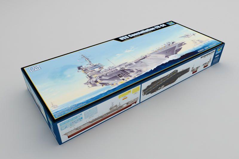 1/350 Trumpeter USS Constellation CV-64 Aircraft Carrier Model Kit ...