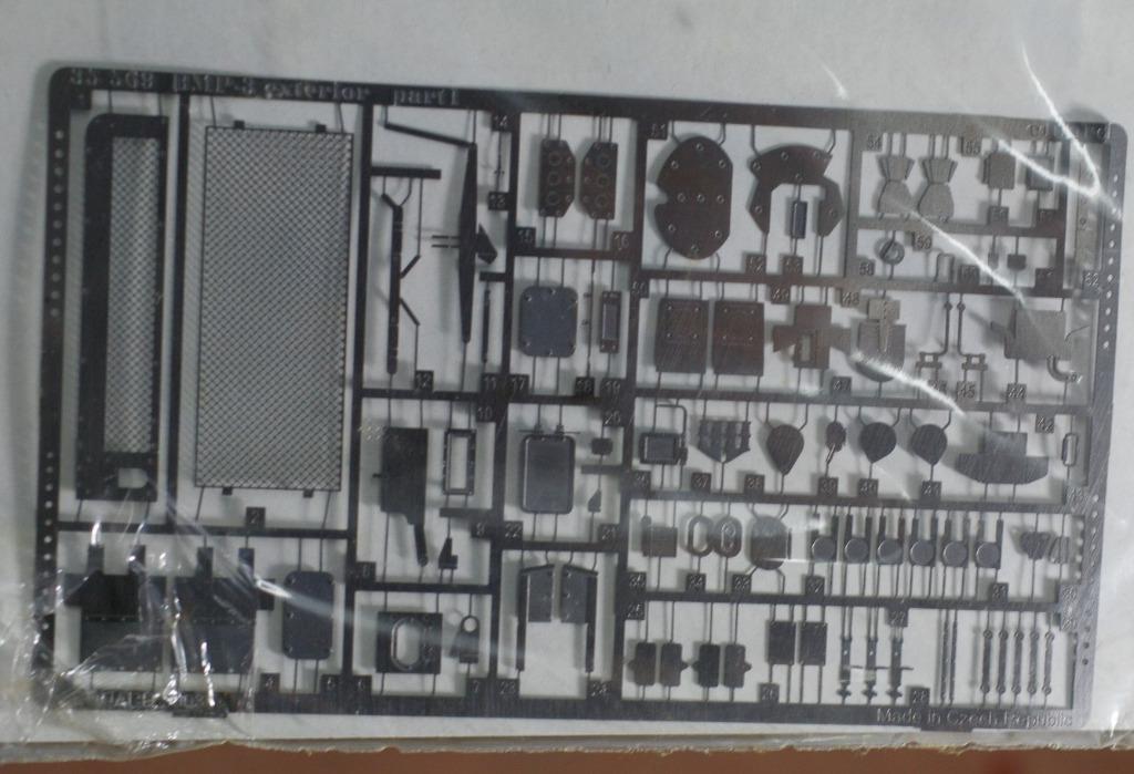 全新 - Eduard-牛魔王-35569-1/35 -BMP-3 exterior for Skif-Photo Etched parts ...