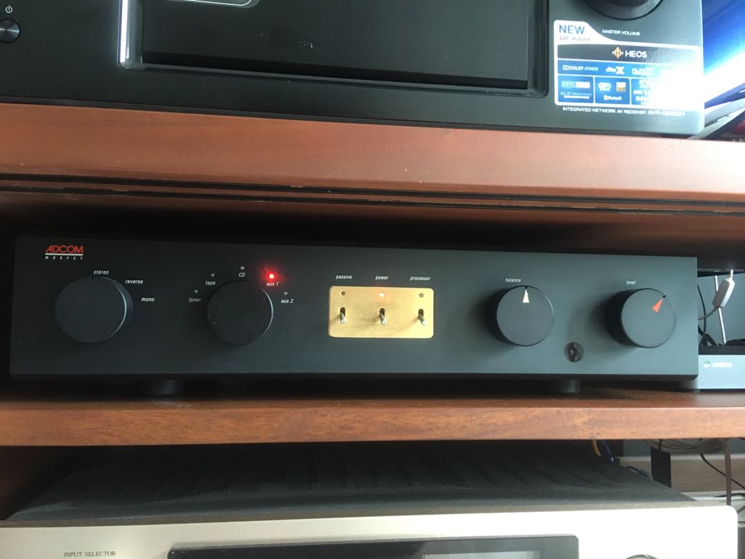 Adcom GFP-750 Preamp, Audio, Other Audio Equipment on Carousell