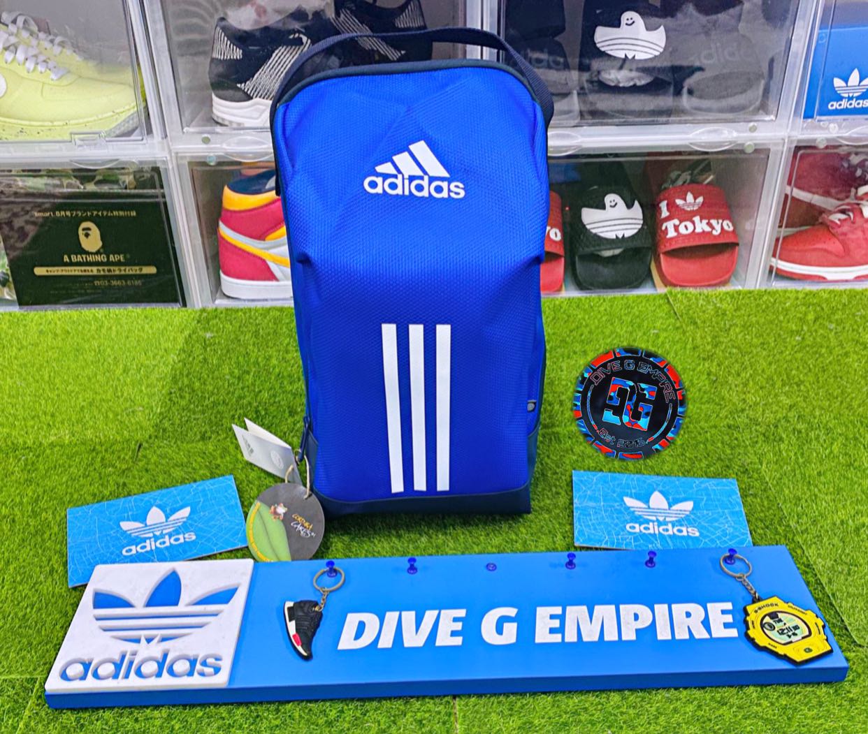 ADIDAS OPTIMIZED PACKING SYSTEM LARGE SHOE BAG CORDURA, Men's Fashion ...