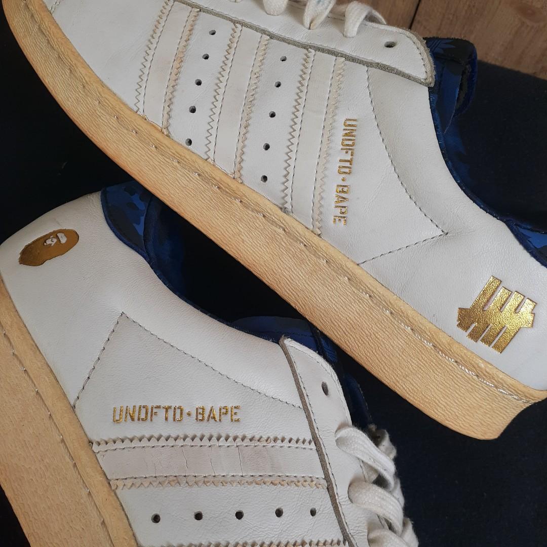 ADIDAS×BAPE×UNDEFEATED, Men's Fashion, Footwear, Sneakers on Carousell