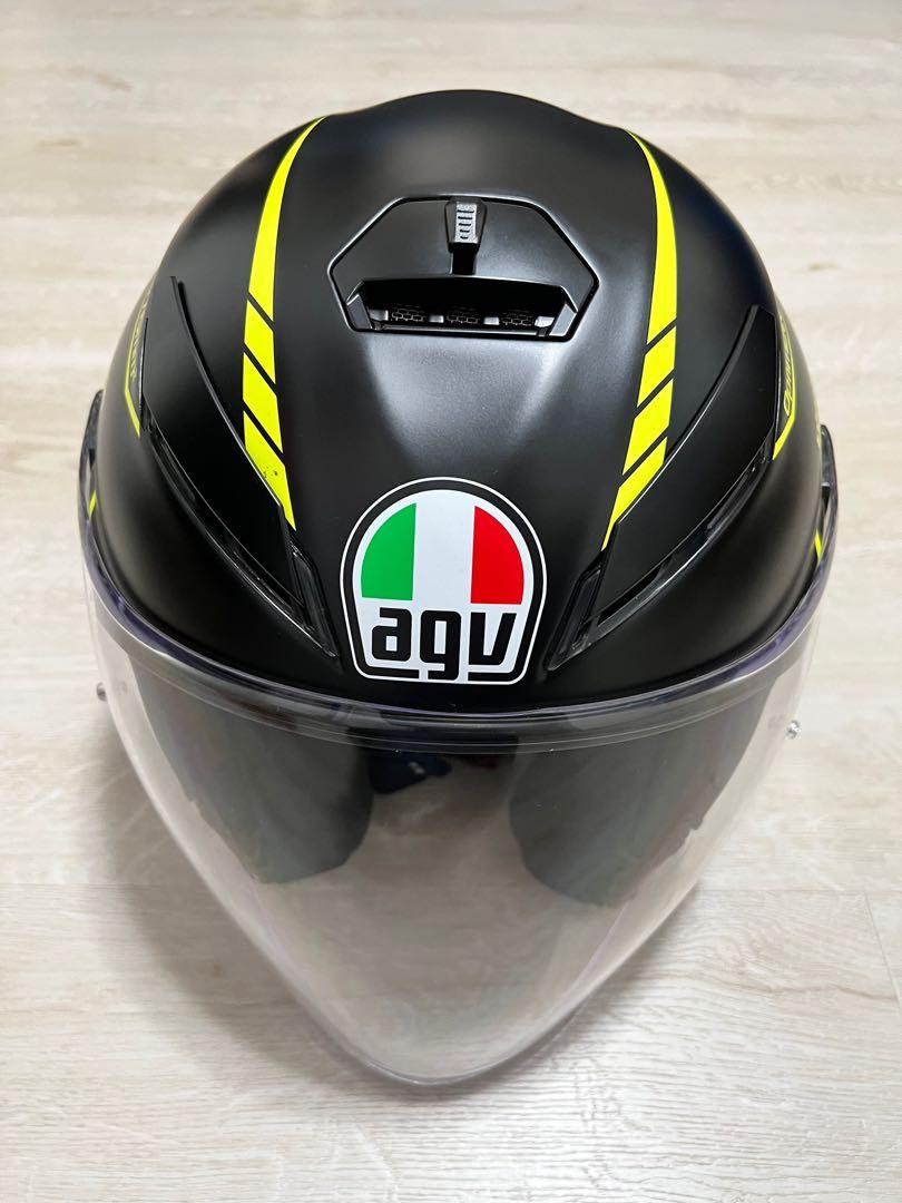 AGV Helmet Project 46, Motorcycles, Motorcycle Apparel on Carousell