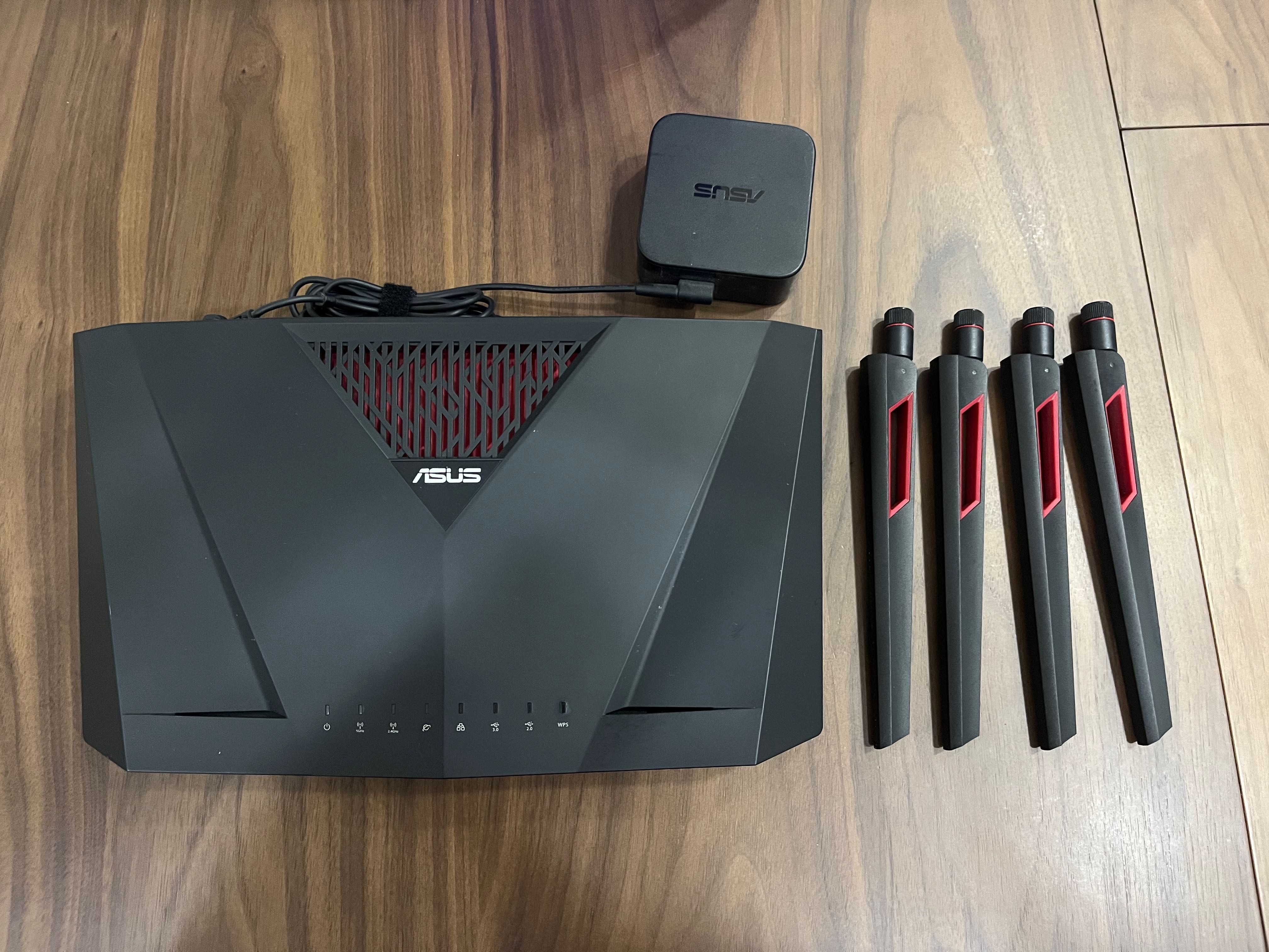 Asus Router RT-AC88U, Computers & Tech, Parts & Accessories, Networking ...
