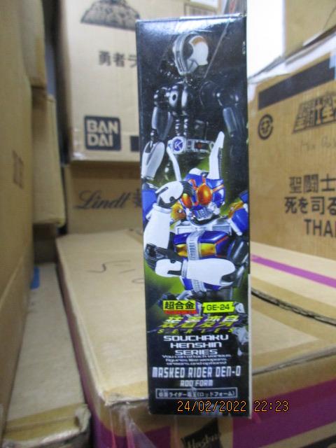 Bandai 萬代 超合金GE-24 裝著變身 幪面超人電王Den-O Rod form, 興趣及遊戲, 玩具 & 遊戲類 - Carousell