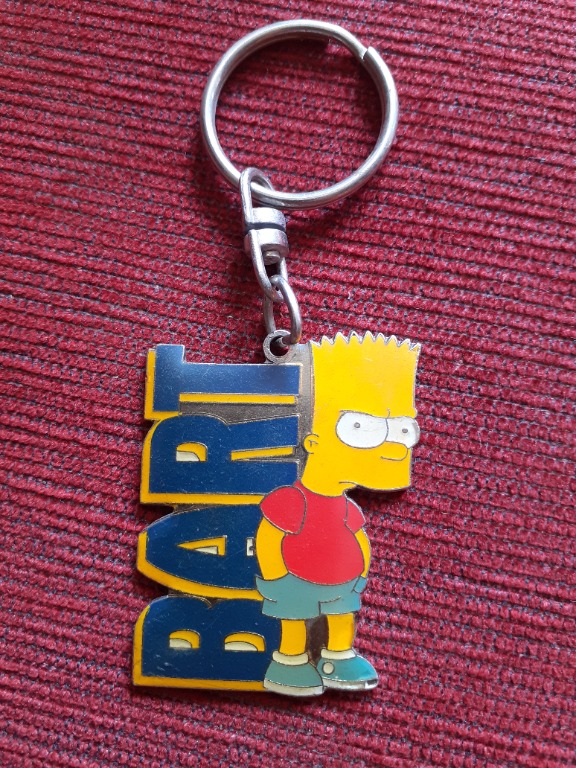 Bart Simpson Keychain (1999), Hobbies & Toys, Memorabilia ...