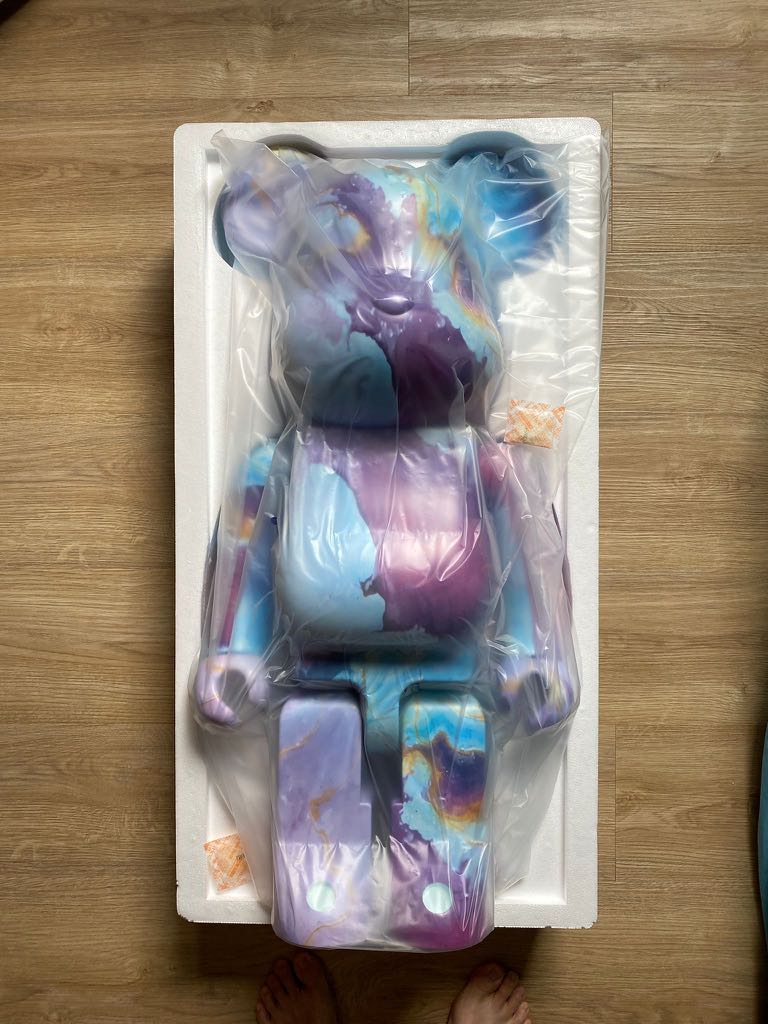 Bearbrick Marble 1000% Be@rbrick, Hobbies & Toys, Toys & Games on Carousell