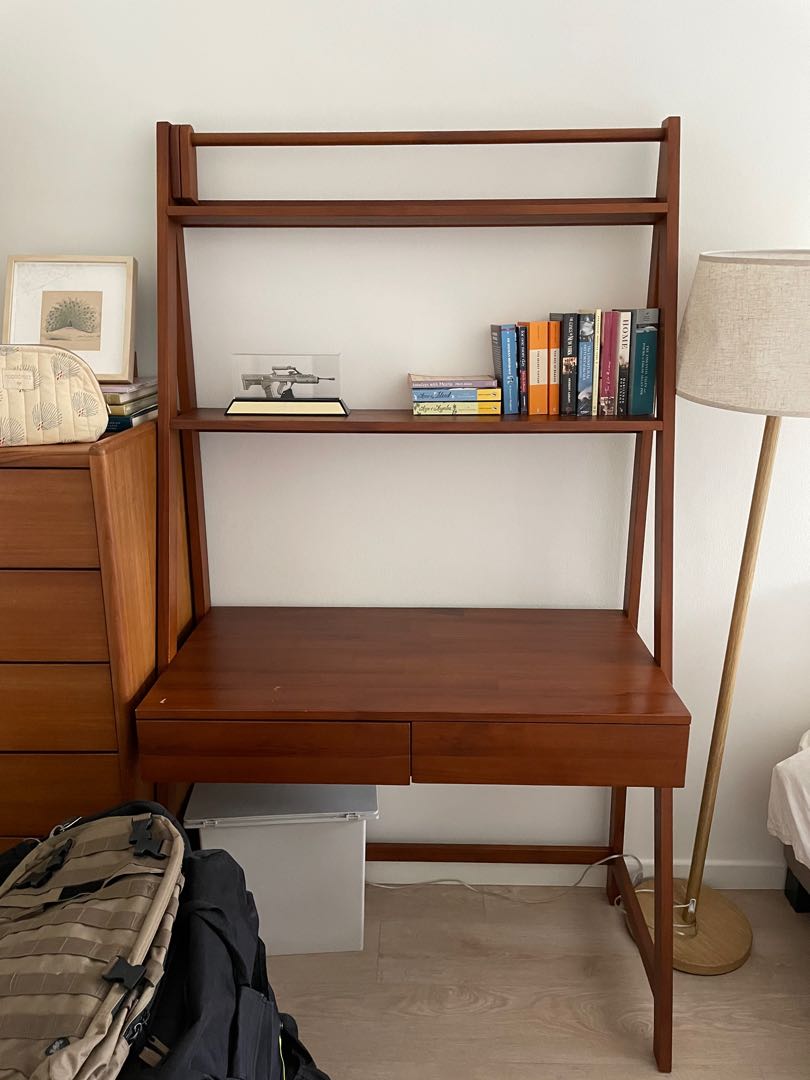 Beautiful Scanteak Desk Writing Table, Furniture & Home Living ...