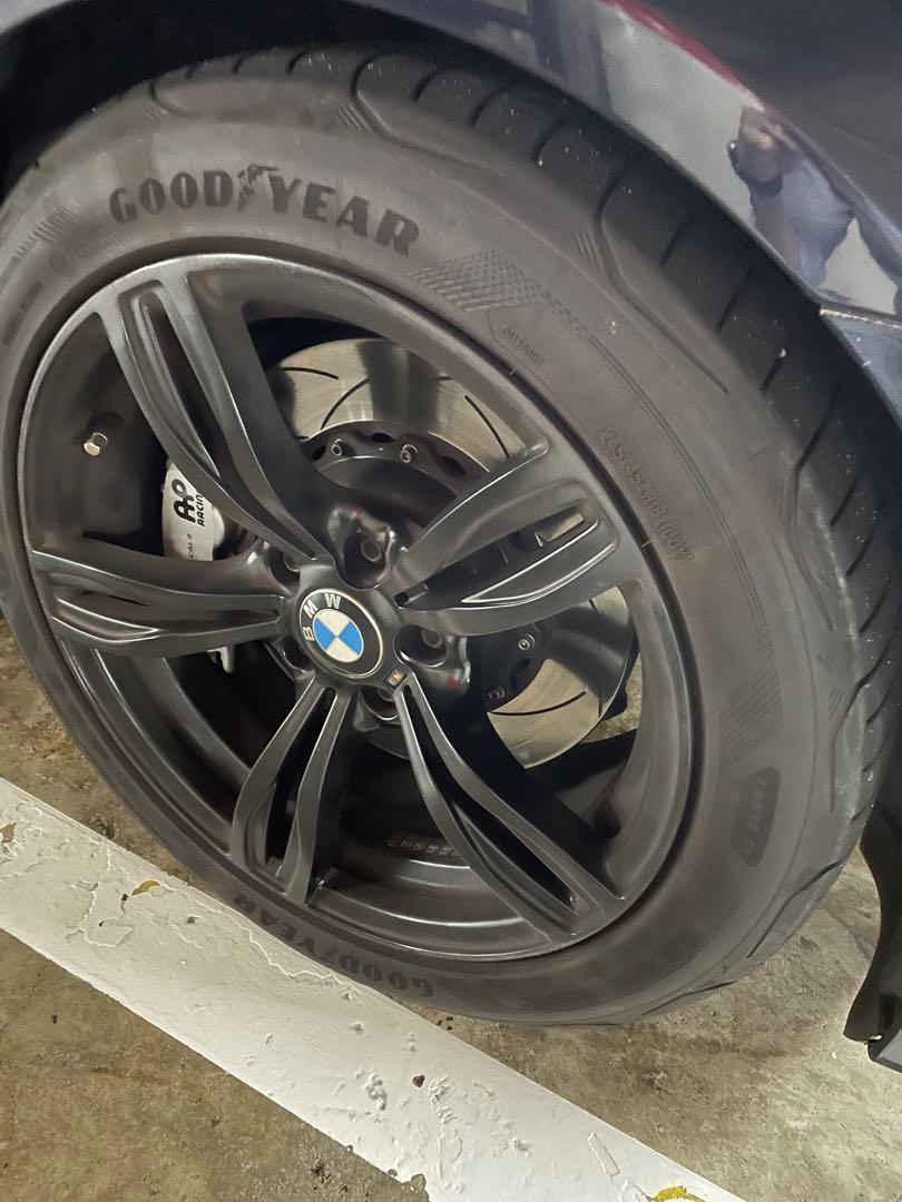 BMW 18 inch Rims with Tyres, Car Accessories, Tyres & Rims on Carousell